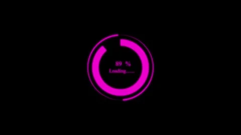 Loading Circle Animation, Processing cir... | Stock Video | Pond5