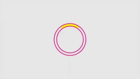 Loading Circle Animation transparent wit... | Stock Video | Pond5