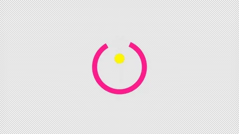 Loading Circle Animation transparent wit... | Stock Video | Pond5