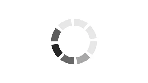 Loading circle icon animation isolated o... | Stock Video | Pond5