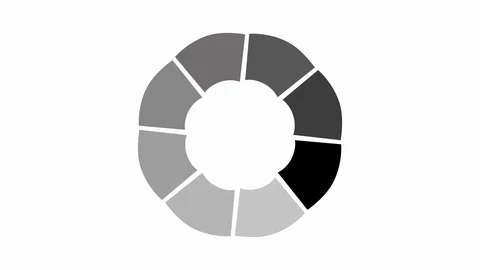 Loading circle icon on white background ... | Stock Video | Pond5