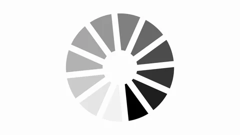 Loading circle icon on white background ... | Stock Video | Pond5