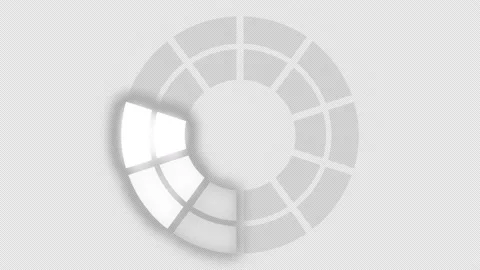 Loading Circle Video with Glow. Loading ... | Stock Video | Pond5