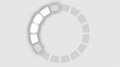 Loading Circle Video with Glow. Loading ... | Stock Video | Pond5