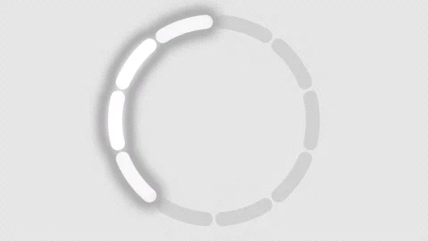 Loading Circle Video with Glow. Loading ... | Stock Video | Pond5