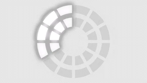 Loading Circle Video with Glow. Loading ... | Stock Video | Pond5