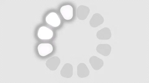 Loading Circle Video with Glow. Loading ... | Stock Video | Pond5