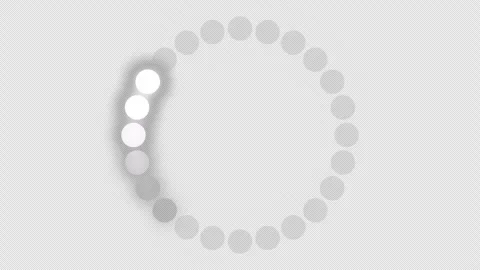 Loading Circle Video with Glow. Loading ... | Stock Video | Pond5