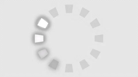 Loading Circle Video with Glow. Loading ... | Stock Video | Pond5