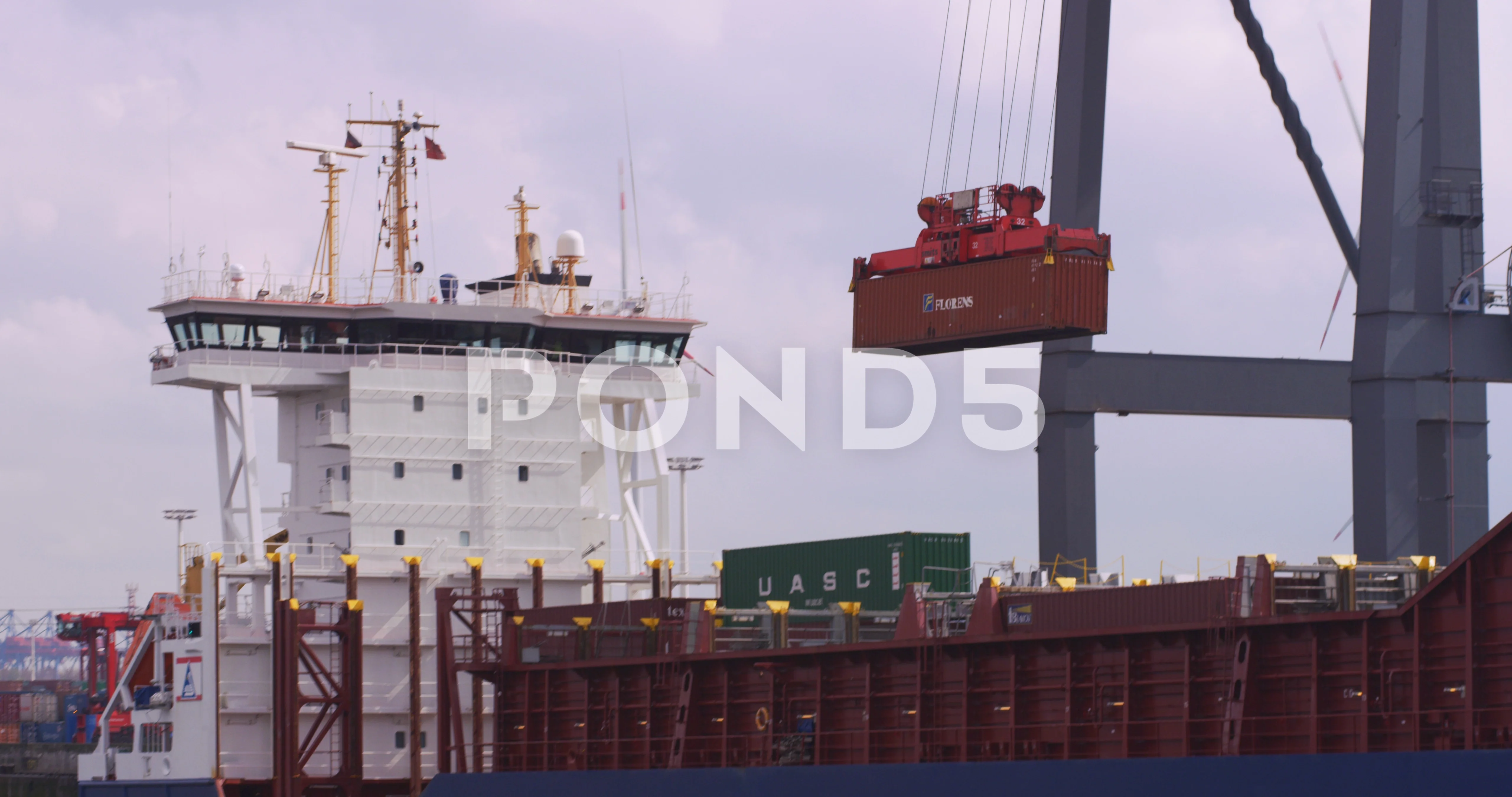 Container Ship Loading