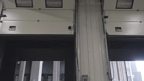 Loading Dock Bay Doors in Distribution W... | Stock Video | Pond5