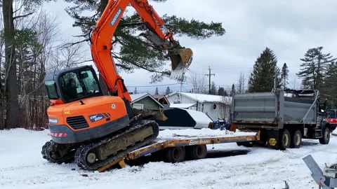 Track Hoe Stock Footage ~ Royalty Free Stock Videos | Pond5