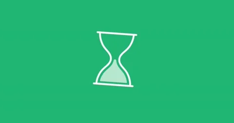 Loading Hourglass Animation | Stock Video | Pond5
