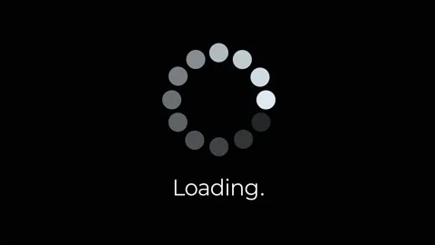 Loading Icon Animation. Interface Buffer... | Stock Video | Pond5