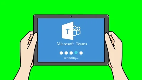 Microsoft Teams Computer Stock Video Footage | Royalty Free Microsoft ...