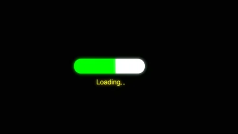 Loading progress bar animation | Stock Video | Pond5