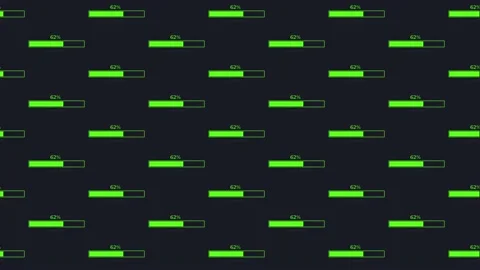 Loading Progress Bar Dark Blue Animated ... | Stock Video | Pond5