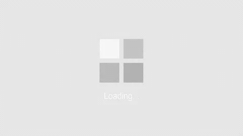 Loading rectangle icon animation on blac... | Stock Video | Pond5