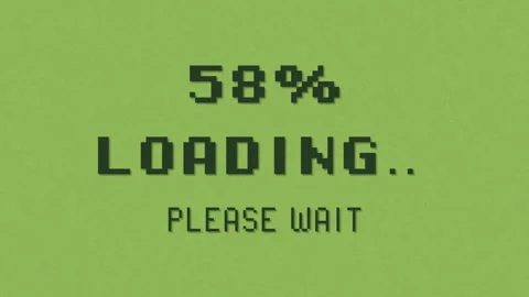 Loading Screen Vintage Stock Footage ~ Royalty Free Stock Videos | Pond5