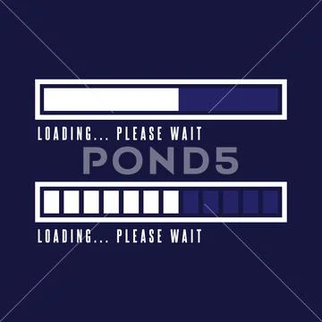Loading scale two options. Vector icons Illustration #150805952