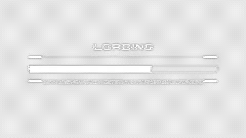 Loading scale. Video animation on transp... | Stock Video | Pond5