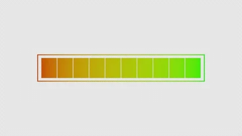 Loading scale. Video animation on transp... | Stock Video | Pond5