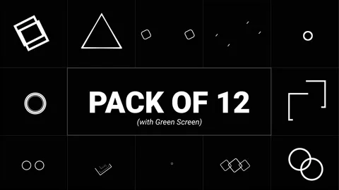 Loading screen 4k animation with green s... | Stock Video | Pond5