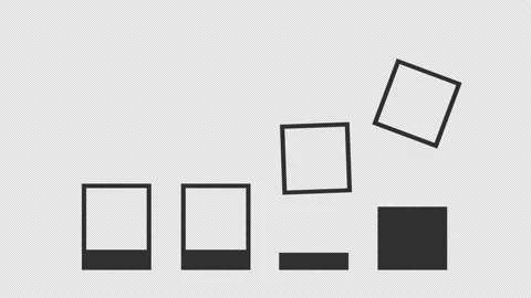 Loading Screen Bars Animation With Gray ... | Stock Video | Pond5