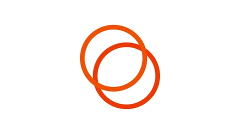 loading screen circular, fiery orange an... | Stock Video | Pond5