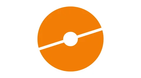 loading screen circular, fiery orange an... | Stock Video | Pond5