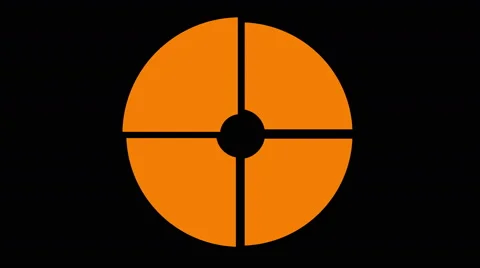 loading screen circular, fiery orange an... | Stock Video | Pond5