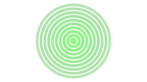loading screen circular, green on white ... | Stock Video | Pond5