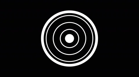 loading screen circular, white gray on b... | Stock Video | Pond5