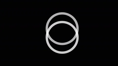 loading screen circular, white gray on b... | Stock Video | Pond5