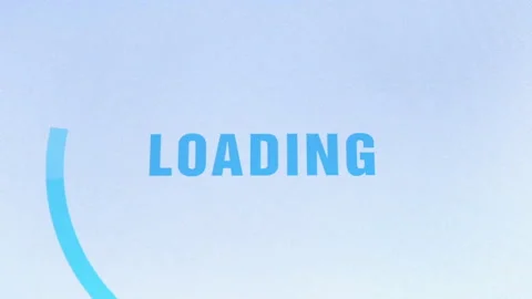 Loading Screen On Computer Screen | Stock Video | Pond5