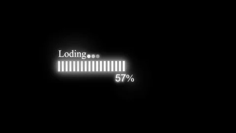 Loading Screen with Progress Bar, User I... | Stock Video | Pond5