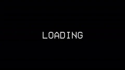 Loading Screen Vintage Stock Footage ~ Royalty Free Stock Videos | Pond5
