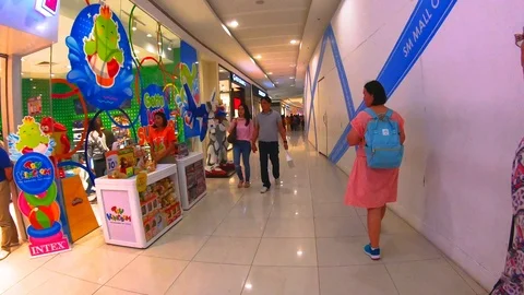 local lifestyle Manila citizen walking a... | Stock Video | Pond5