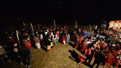 Local People doing Local Indian Folk Dan... | Stock Video | Pond5