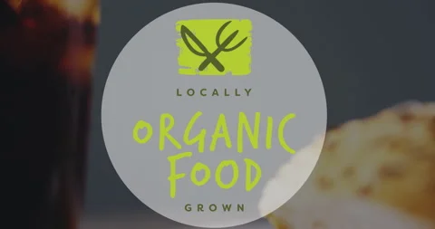 Locally grown organic food animation ove... | Stock Video | Pond5