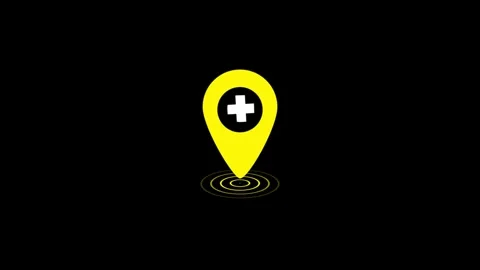 location icon animation | Stock Video | Pond5