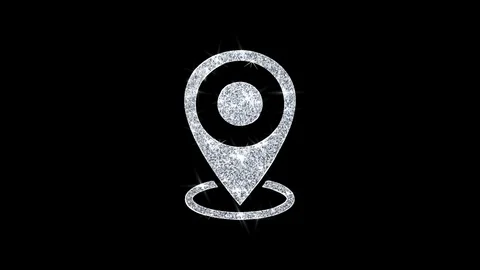 Map Location Icon Stock Footage ~ Royalty Free Stock Videos | Pond5