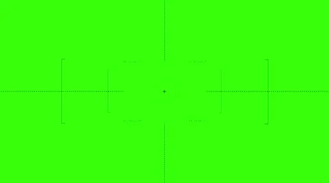 lock on target - green screen amimations | Stock Video | Pond5