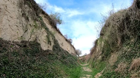 Loess soil, Lösshohlgasse, Kaiserstuhl,... | Stock Video | Pond5