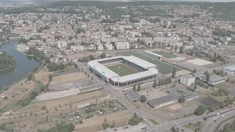 A-Log. Nancy, France. Stadium Marcel Pic... | Stock Video | Pond5