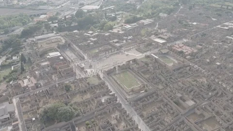 A-Log. Pompeii, Italy. Pompeii is a larg... | Stock Video | Pond5