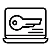 Login Key Icon