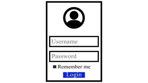 Login Screen Stock Footage ~ Royalty Free Stock Videos | Pond5