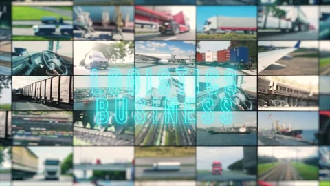Logistics business opening frame. Logist... | Stock Video | Pond5