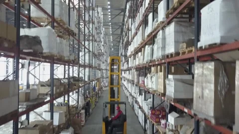 logistics terminal warehouse complex for... | Stock Video | Pond5
